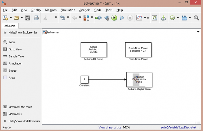 Matlab Simulink & Arduino Haberleşmesi | Ferzender Varli